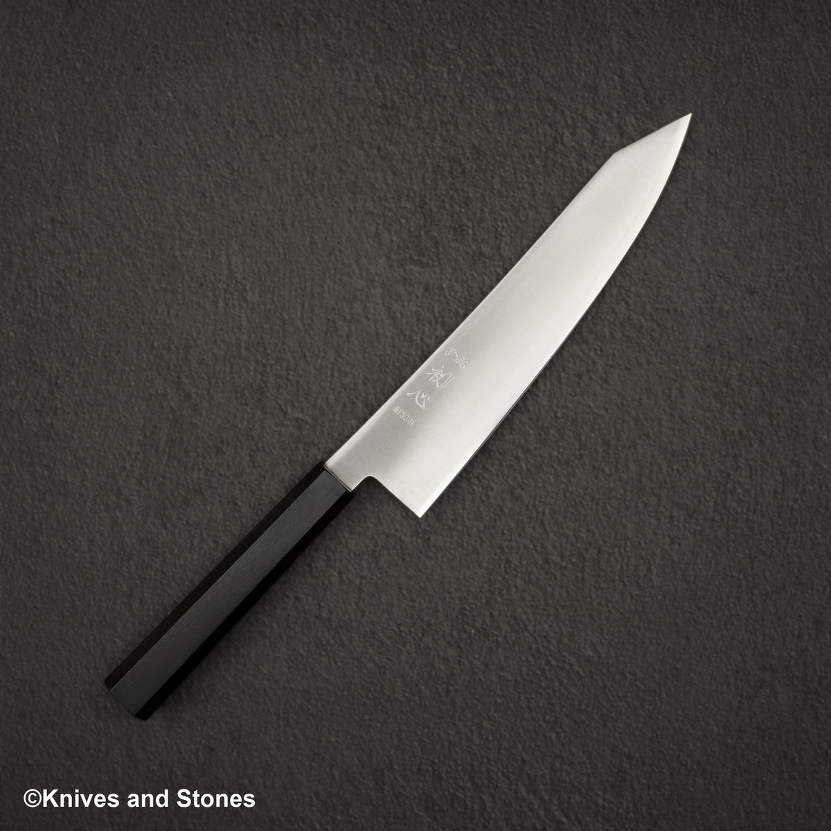 Hatsukokoro Hayabusa ATS34 Sanmai K-tip Gyuto 210mm – Knives and Stones