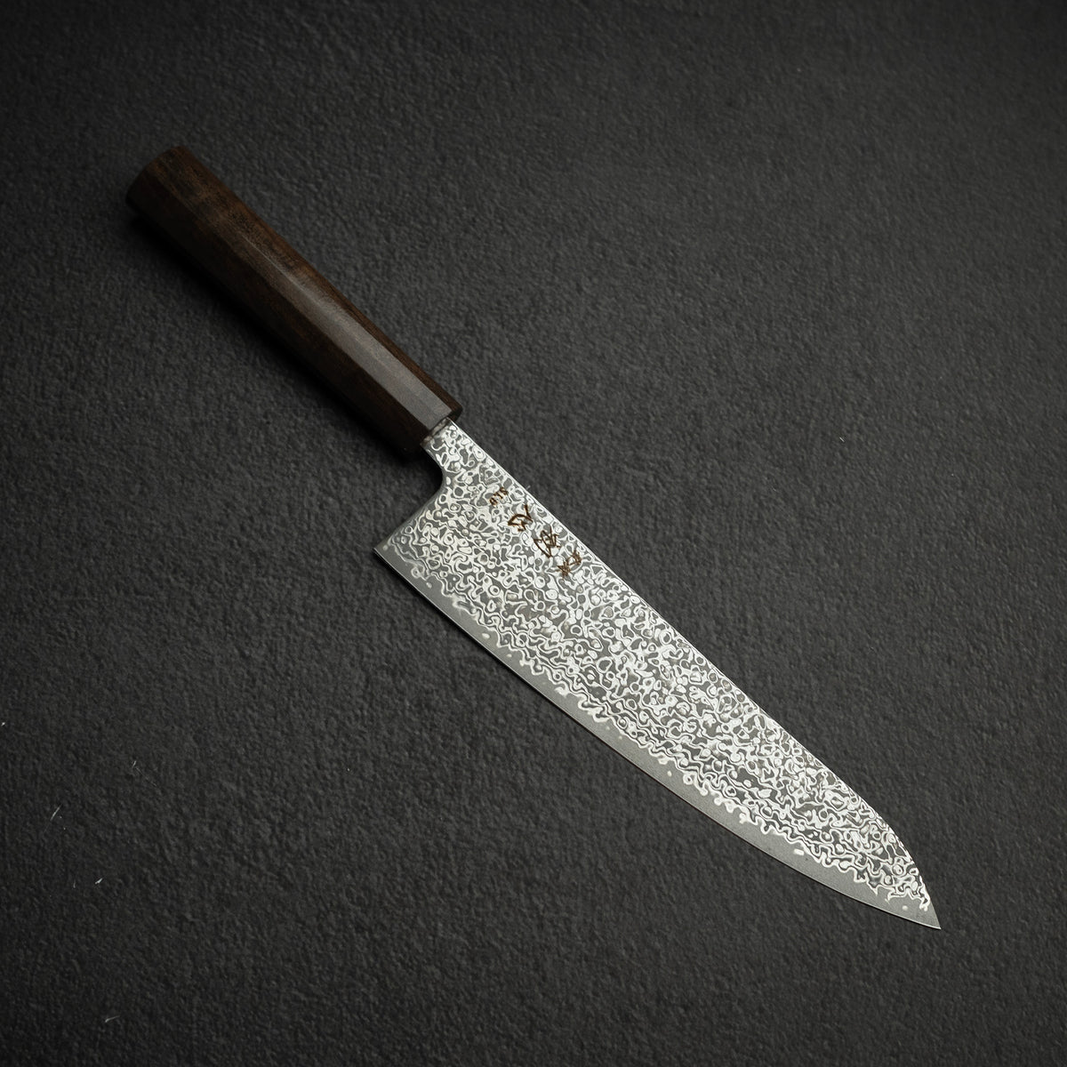 Hatsukokoro Hikari SLD Damascus Gyuto 210mm – Knives and Stones