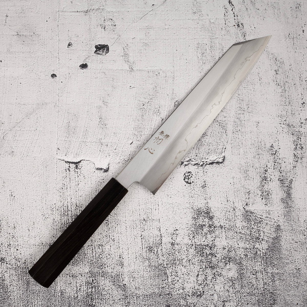 Hatsukokoro x Nakagawa Ginsan Wide-bevel K tip Gyuto 240mm – Knives and ...