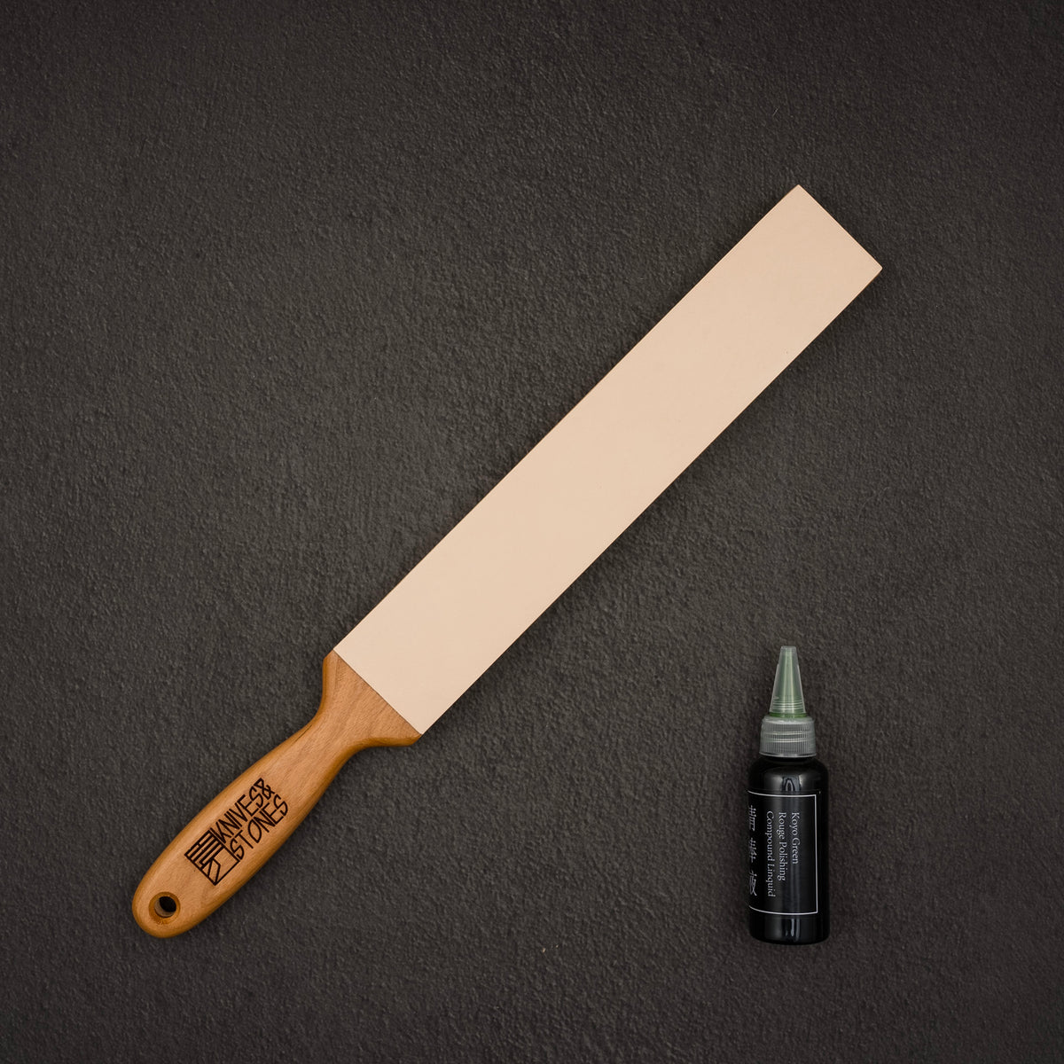 K&S Double Sided Leather Strop Combo – Knives and Stones