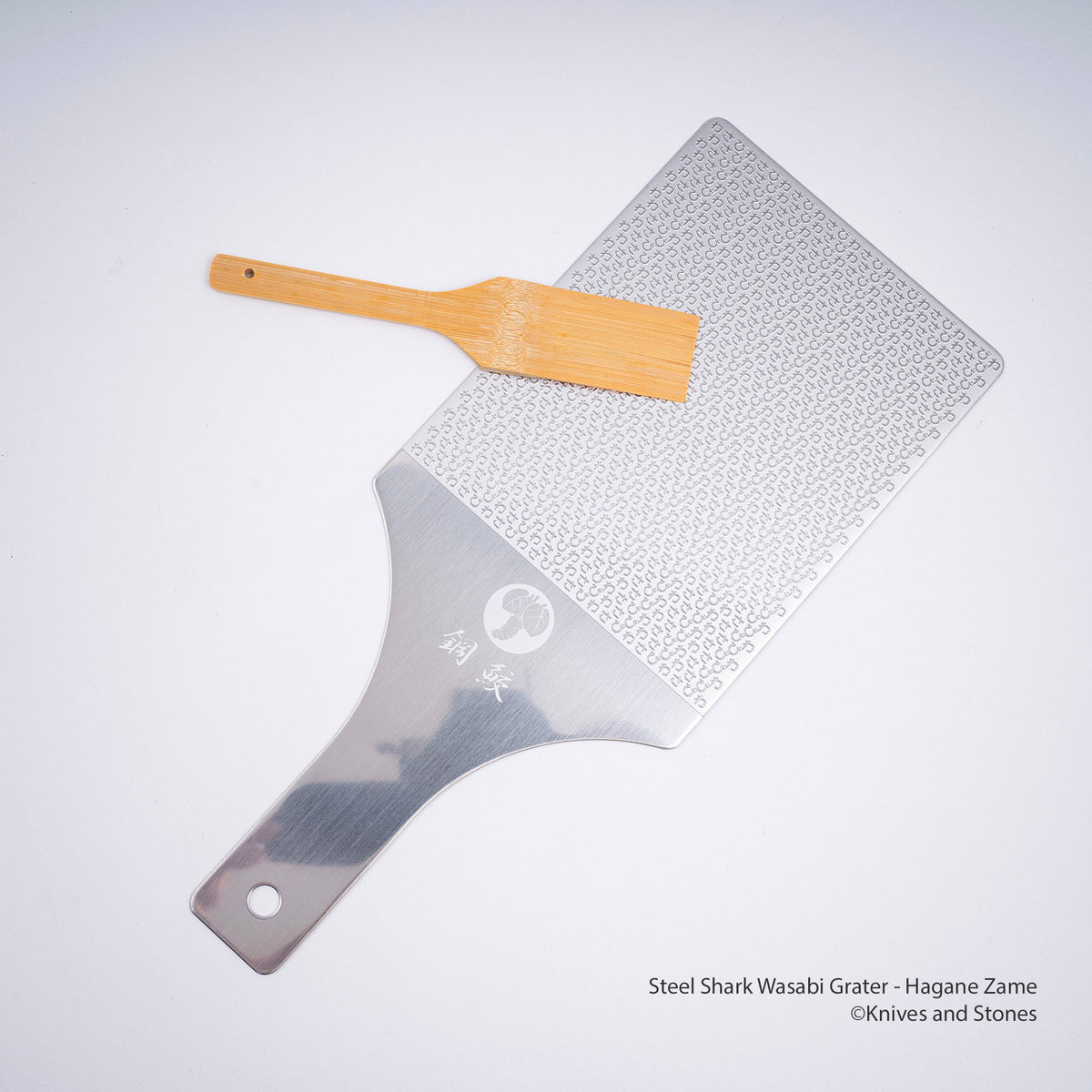 Steel Shark Wasabi Grater - Hagane Zame – Knives and Stones