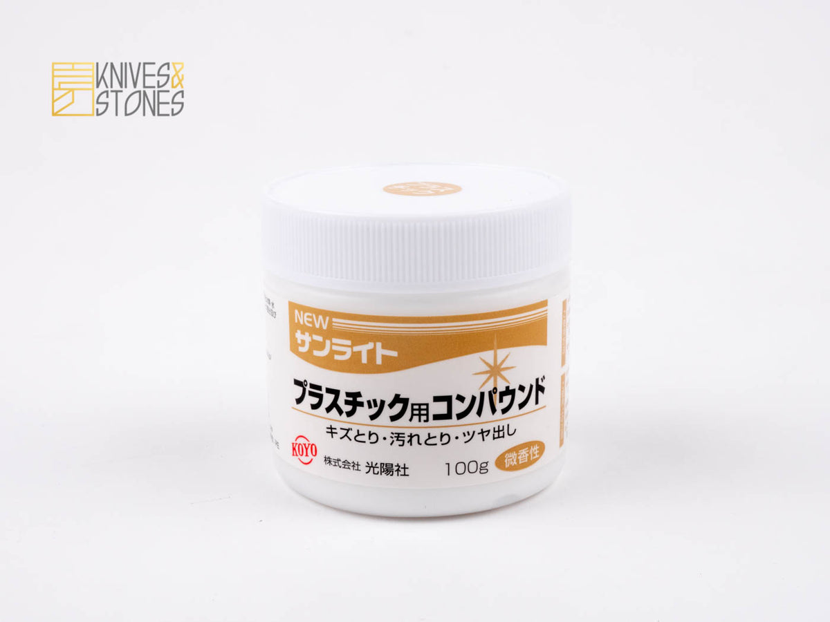Koyo Sunlite Polishing Paste (Ivory for Plastic) 100g Koyo-Sha – Knives ...