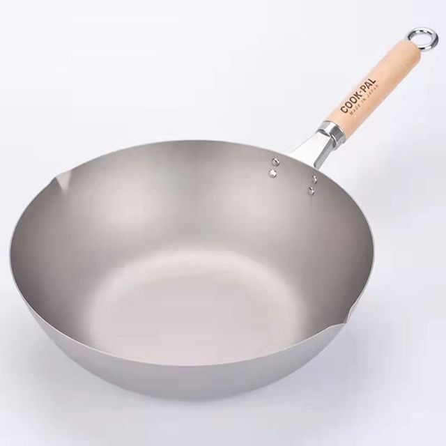 Yoshikawa Cook-Pal Titanium Beijing Wok/Fry Pan#N#– K&S - Sydney